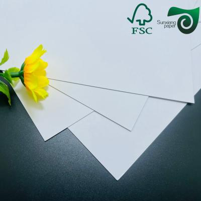 China 3mm Thick Grey Core Double Sided White Coated Duplex Laminated Board Sheets CCNB CCWB for sale