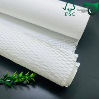 China 100GSM Brown Honeycomb Paper Wrap Eco Cushion Packaging For E Commerce Fragile Items for sale