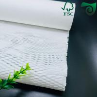 China FSC 80gsm Honeycomb Shockproof Cushion Paper For E Commerce Packaging for sale