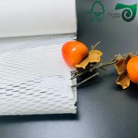 China FSC 50gsm White Honeycomb Paper Wrap  Eco Friendly Cushioning For E Commerce Fragile Items for sale