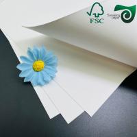 China FSC 150gsm 170gsm 190gsm Virgin White Kraft Paper Rolls  Perfect For Making Paper Bags for sale