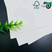 China FSC 100gsm 140gsm High Stiffness Virgin White Kraft Paper  For Flour Rice Bags for sale