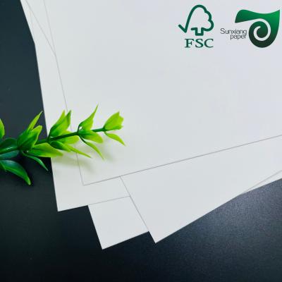 China FSC Food Safe White Kraft Paper For Bag Making Ultra Strong Tearproof All Wood Pulp for sale