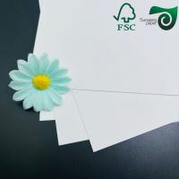 China FSC 100gsm 140gsm High Stiffness Virgin White Kraft Paper  For Flour Rice Bags for sale