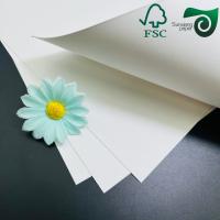 China 40g White Kraft Paper With 10g PE Coating Food  Grade For Food Packaging FSC for sale