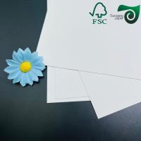 China White Kraft Paper 110gsm 120gsm High Stiffness Shopping Bag Grade Sunxiang Paper for sale