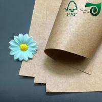 China FSC 80gsm  90gsm High Wet Strength Brown Kraft Paper Rolls For Evaporative Cooling Pads for sale