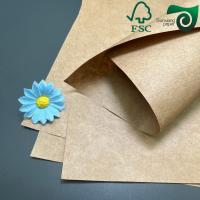 China FSC Certified Virgin White Kraft Paper Rolls  150gsm 190gsm Ideal For Paper Bag Production for sale
