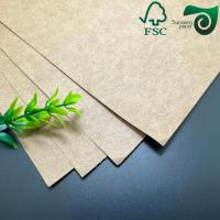 China 40g 50g  55g  One Side Glossy Food Grade MG Brown Kraft Paper FSC Wrapping Paper for sale