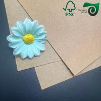 China FSC 90gsm 300gsm Kraft Craft Jumbo Roll Paper For Corrugated Board Making for sale