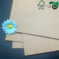 China FSC Certified Brown Kraft Paper 450gsm Fold Resistant For Desk  Wall Calendar Production for sale
