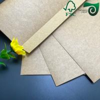 China FSC 300gsm Food Safe Brown Kraft Cardboard For Lunch Box  Food Grade Packaging for sale
