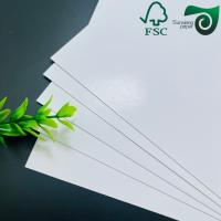 China FSC 300GSM 350GSM C2S Glossy Art Board Double Sided White For Offset Printing for sale