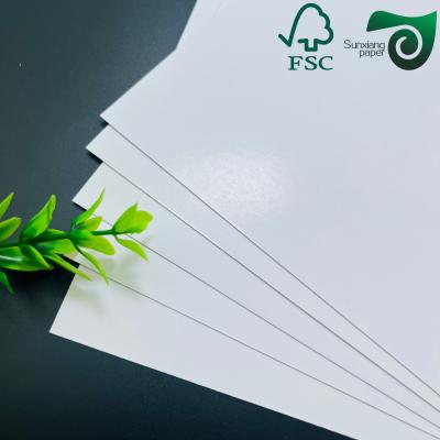 China FSC 300GSM 350GSM C2S Glossy Art Board Double Sided White For Offset Printing for sale