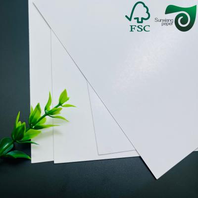 China FSC 140gsm 300gsm Moisture Resistant C2S Glossy Couche Paper For Business Cards for sale