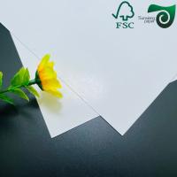 China 250gsm 300gsm FSC double sided glossy American Bristol Paper Board Ideal for Sheet Printing for sale