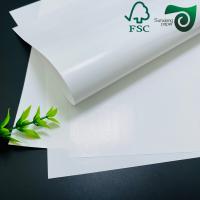 China Double Sided Gloss Coated C2S White Art Cover Paper  80gsm  23 29 Inch FSC Certified for sale