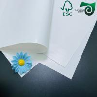 China FSC 70gsm 80gsm  90gsm Glossy C1S Art Paper  Coated One Side Ideal For Label Printing for sale