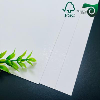China FSC 80gsm C2S Glossy Art Paper Premium Double Sided Coated Paper For Printing  Packaging for sale