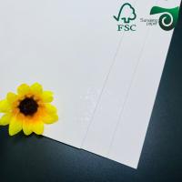 China FSC 70gsm Single Sided Coated Paper C1S Inkjet Paper For Label Sheets for sale