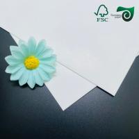 China FSC C1S Glossy Coated Paper  100gsm 135gsm Smooth Board With Excellent Ink Absorption for sale