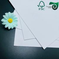 China FSC 400gsm Two Ply Grey Back White Board High Stiffness Printable Packaging Cardboard for sale