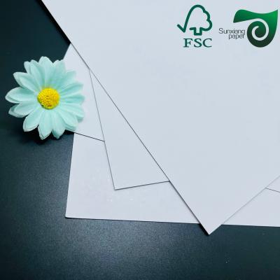 China FSC 400gsm Two Ply Grey Back White Board High Stiffness Printable Packaging Cardboard for sale