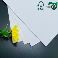 China FSC 200gsm 450gsm C1S Grey Back Duplex Board Jumbo Roll 1300mm Width Custom Carton Paper for sale