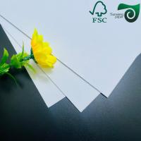 China FSC Certified Coated Duplex Board  Grey Back  250gsm 300gsm For Premium Shoe Boxes for sale
