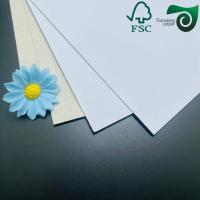China FSC Grey Backed Coated Duplex Board 230gsm 250gsm Ideal For Shoe Box Manufacturing for sale