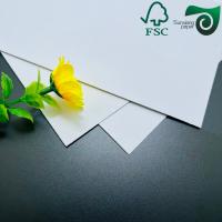 China FSC White Clay Coated Duplex Board Gray Back  Premium Recycled Pulp For High End Gift Boxes for sale