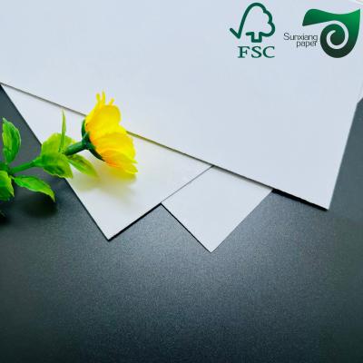 China FSC White Clay Coated Duplex Board Gray Back  Premium Recycled Pulp For High End Gift Boxes for sale