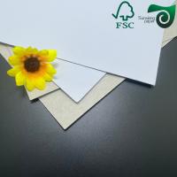 China Grade AA Duplex Cardboard 350gsm 450gsm High Stiffness Gift Box Grade for sale