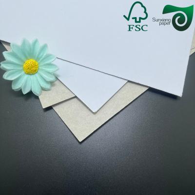 China Grade AA Duplex Cardboard 350gsm 450gsm High Stiffness Gift Box Grade for sale