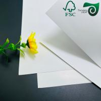 China FSC 300gsm 350gsm Recyclable White C2S Coated Paper   Highly Polished Finish for sale