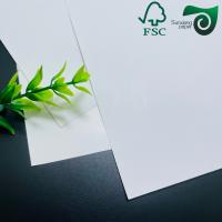 China FSC Certified Eco Friendly 300gsm C2S Double Side Glossy Coated Laser Paper Card for sale