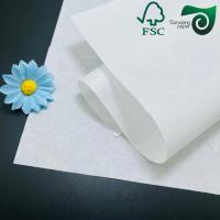 China 38gsm Food Grade White Greaseproof Paper High Temperature Resistant Virgin Wood Pulp for sale