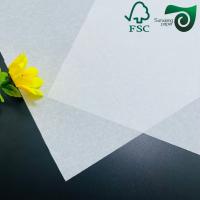 China FSC 15gsm 17gsm  Translucent Glassine Paper Metal Protect Packing Paper Suitable For Gift Wrapping for sale