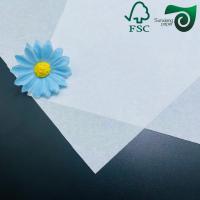 China FSC 45g 50g  Double Sided Silicone Coated White Non Stick Baking Liner Paper Also for Wrapping for sale