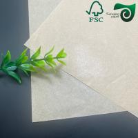 China FSC Certified 40gsm Food Grade Microwave Safe Paper Brown  Heat Resistant For Baking Wrapping for sale