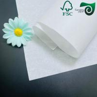 China 30gsm 40gsm High Temperature Resistant Cupcake Mould Paper Custom Size Food Grade Greaseproof Paper for sale