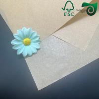 China 40gsm Food Grade Greaseproof Paper Heat Resistant Virgin Wood Pulp Wrapping Paper For Food Packing for sale