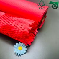 China FSC 80gsm Eco Friendly Honeycomb Paper Packaging Shockproof Cushion Pad For E Commerce for sale