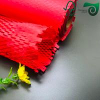 China 100GSM Brown Honeycomb Paper Wrap Eco Cushion Packaging For E Commerce Fragile Items for sale