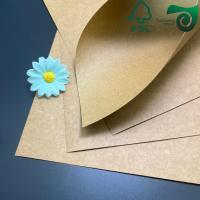 China 300gsm Brown Heavy Duty Waterproof Food Grade PE Coated Packaging Paper in Multiple Base Weights for sale