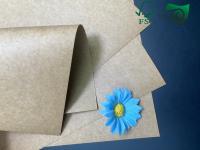 China FSC Certified 350gsm Food Grade Brown Kraft Board Ideal For Lunch Boxes Food Packaging for sale
