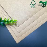 China FSC Bleached Machine Glazed Kraft Paper  300gsm 350gsm  Food Grade Packaging Solution for sale