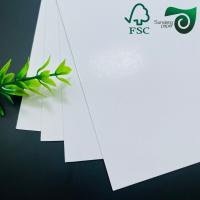 China FSC Two Sides Coated  8pt 10pt High Rigidity C2S Gloss Text Board For High Class Artwork for sale
