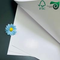 China FSC Certified Glossy Coated Digital Printing Paper  128gsm 150gsm A3 A4 For Premium Menus for sale