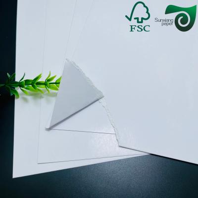 China FSC 128gsm Digital Gloss Coated Paper 32cm 45cm Superior Printability For Menus for sale